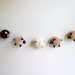 SHEEP GARLAND Sheep Banner Sheep Baby Shower Sheep Party - Etsy