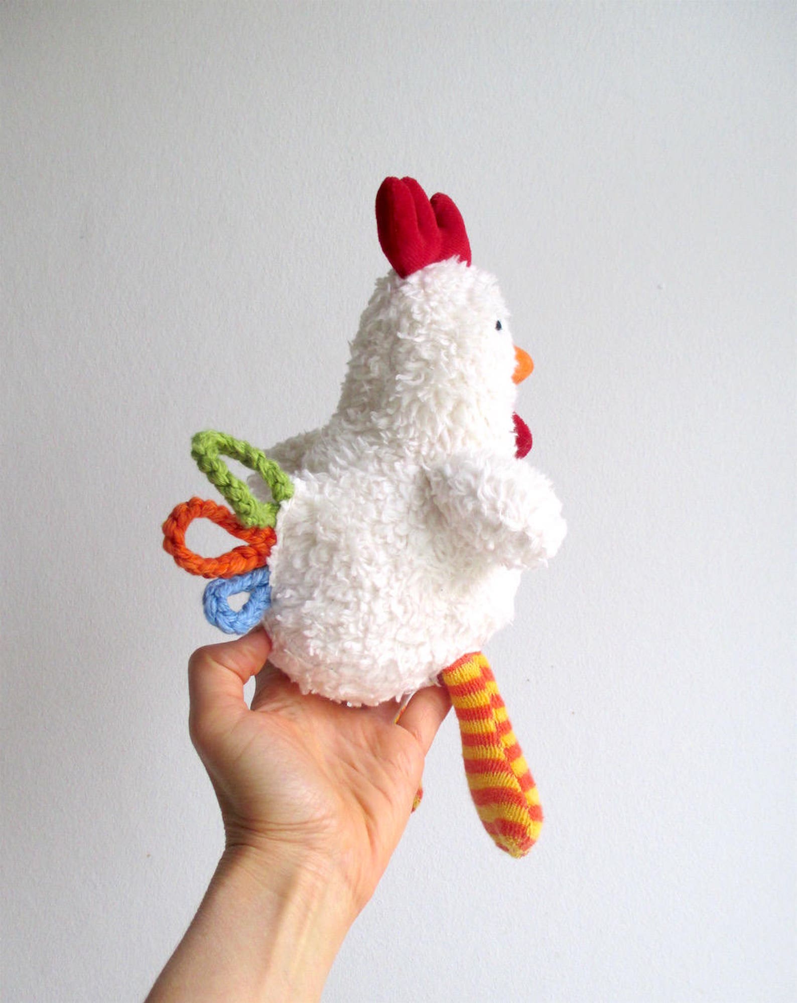Rooster Organic Stuffed Rooster Organic Plush Rooster Plush - Etsy