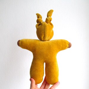 Organic Waldorf Doll, Yellow, Colored Skin, Dark Skin, Soft, Baby ...
