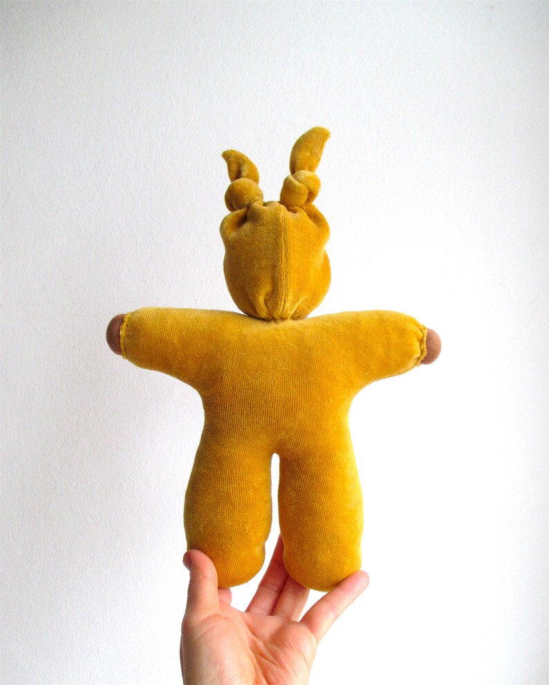 Organic Waldorf Doll Yellow Colored Skin Dark Skin Soft | Etsy