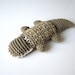 Crocodile Knitting Pattern PDF Knitted Crocodile Tutorial - Etsy UK