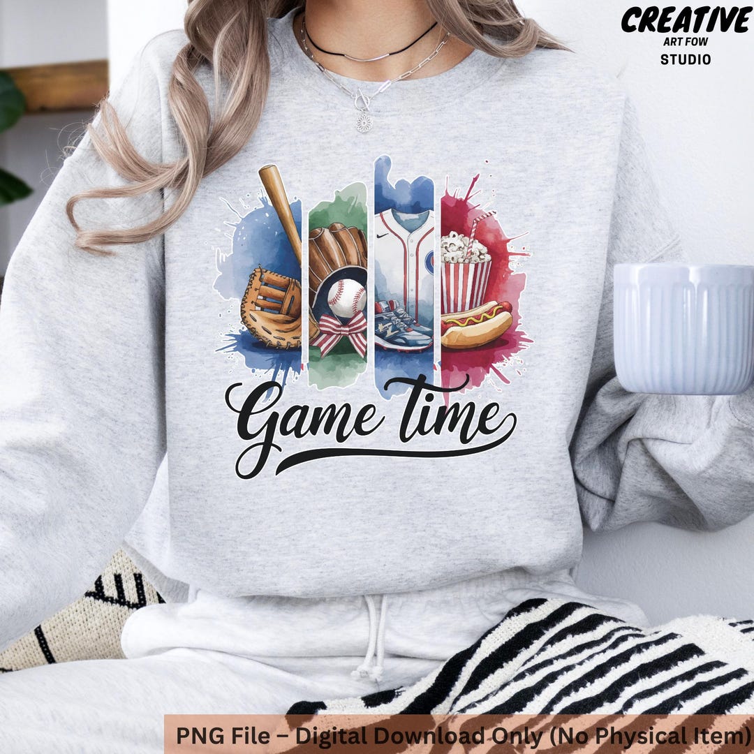 American Football Game Time PNG - Football Clipart, Game Day Digital ...