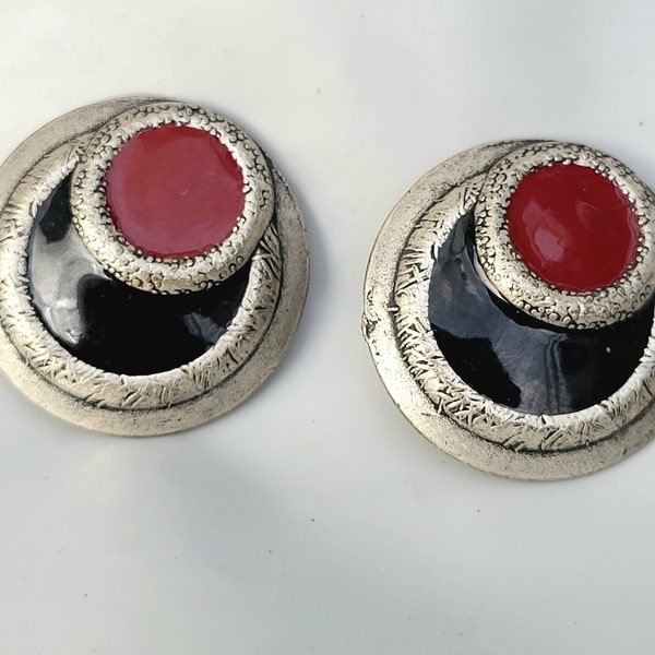 Red Vintage Buttons - Etsy