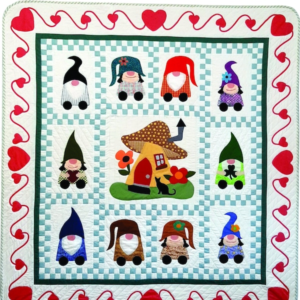 Gnome Quilt Pattern - Etsy