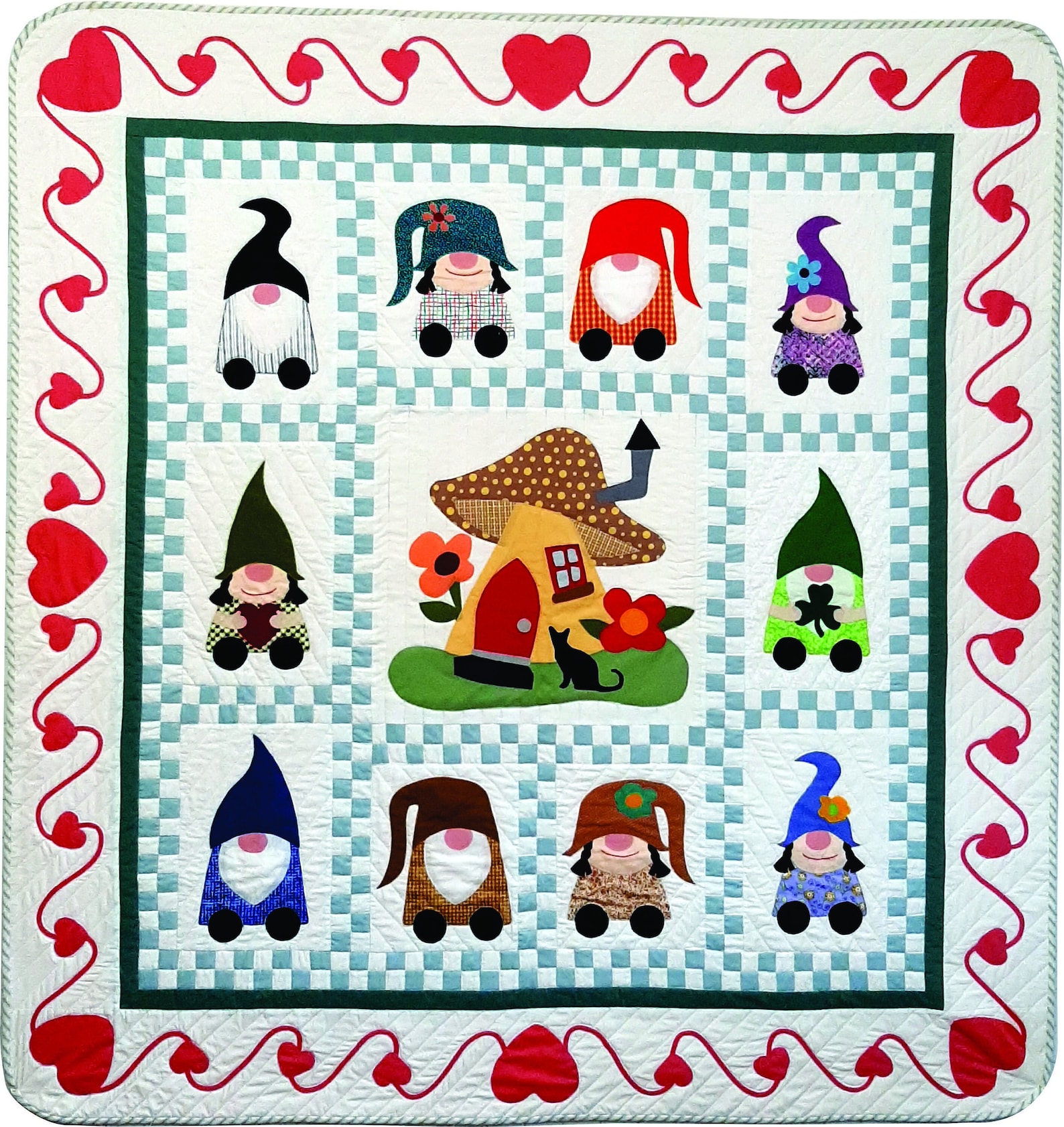 Gnome Home Quilt Pattern - Etsy