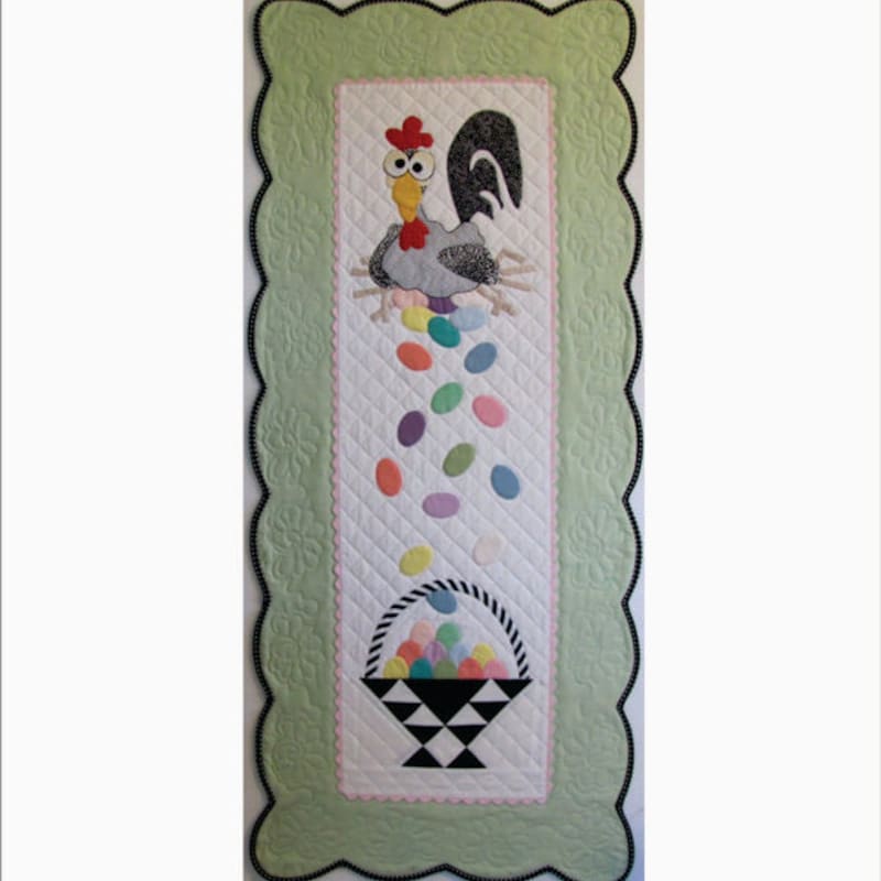 Chicken Table Runner Pattern - Etsy