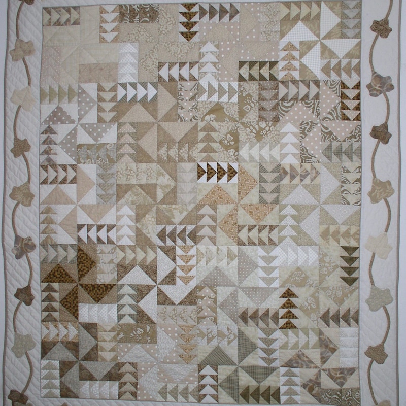 Leaf Quilt Pattern - Etsy