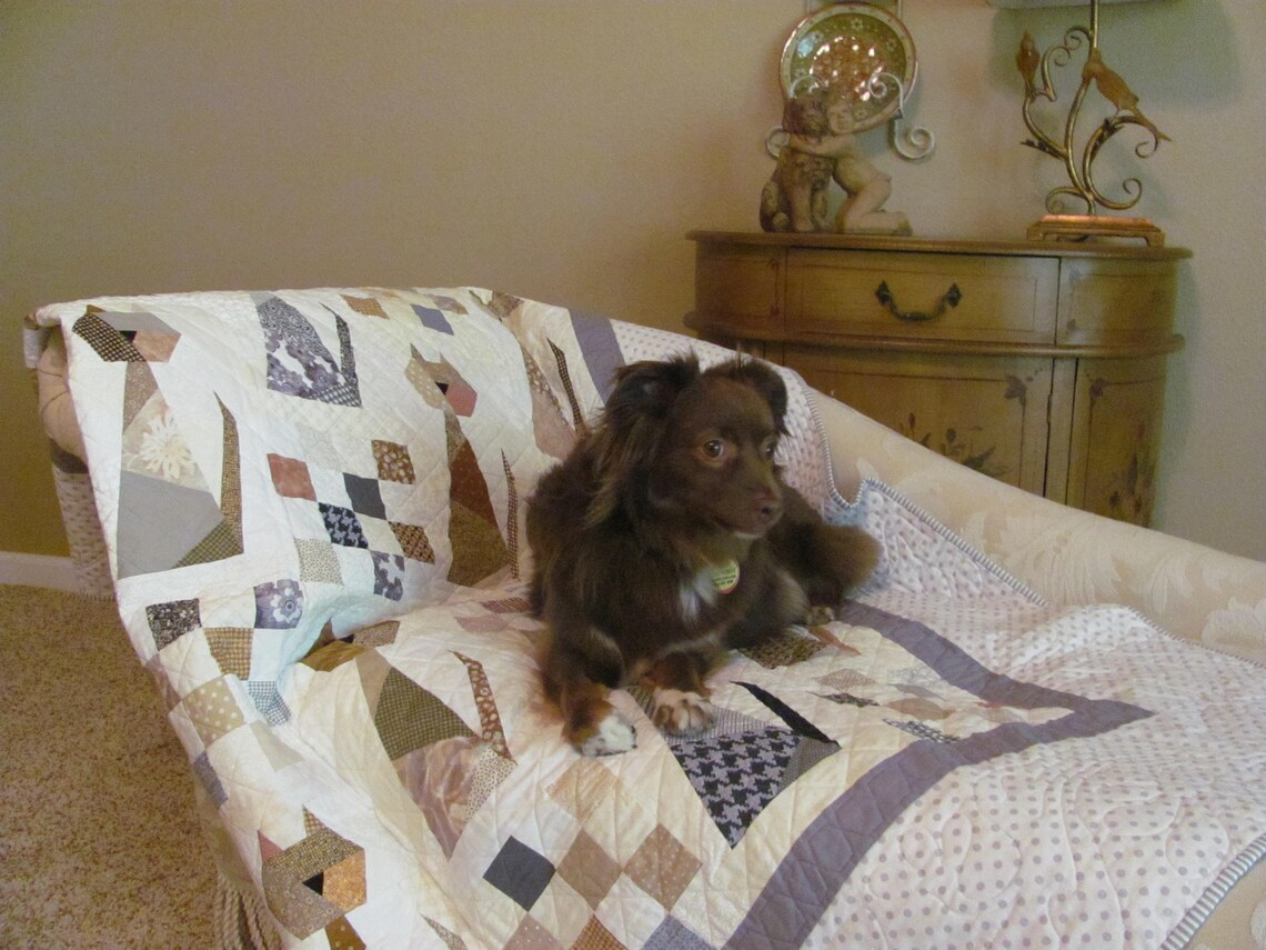 Scrappy Cat Quilt Pattern for Cat Lovers Everywhere. This - Etsy