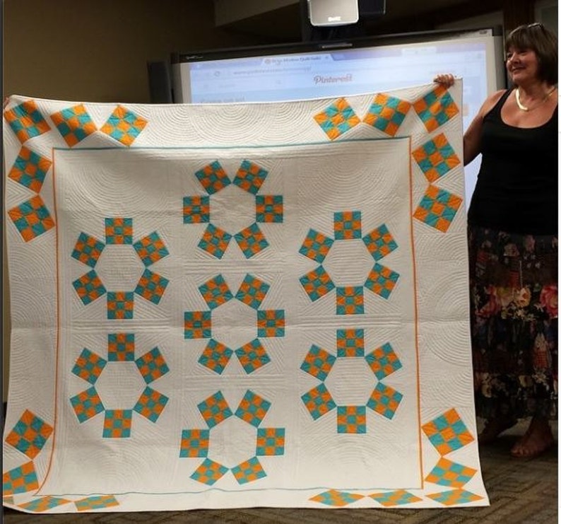 Topsy Turvy Quilt Pattern | Etsy