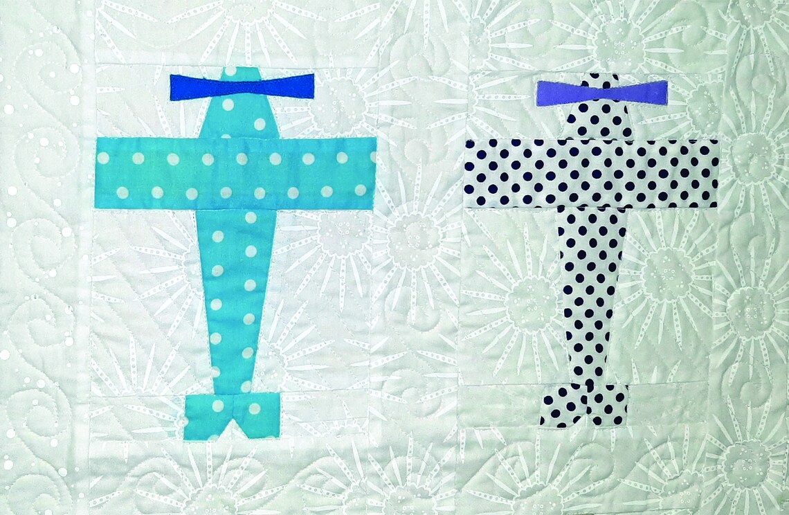 Airplane Baby Quilt Pattern Fly Boy - Etsy