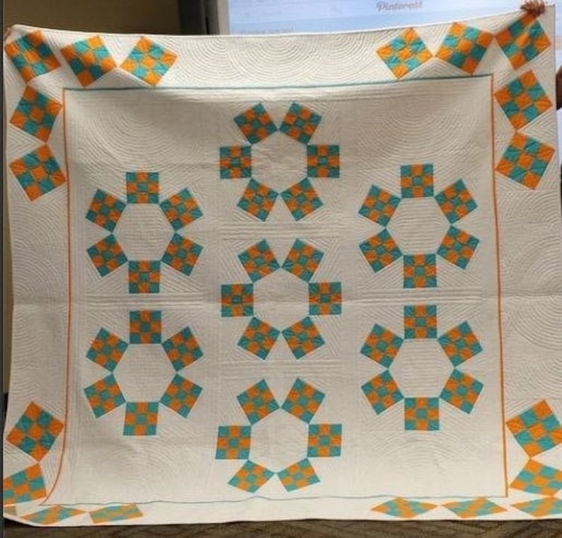 Topsy Turvy Quilt Pattern - Etsy