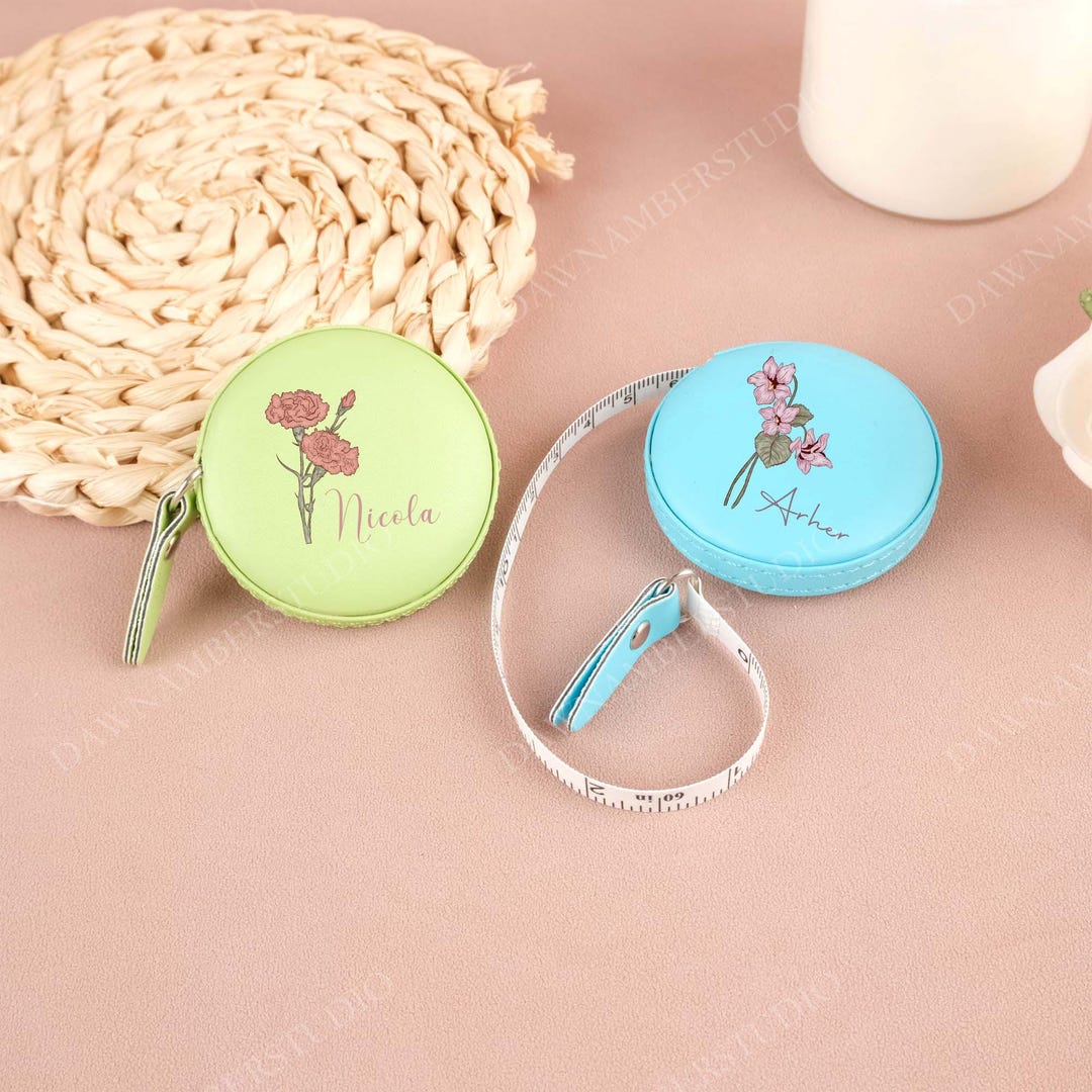 Personalised Pocket Tape Measure, Portable Measuring Tape, Measuring ...