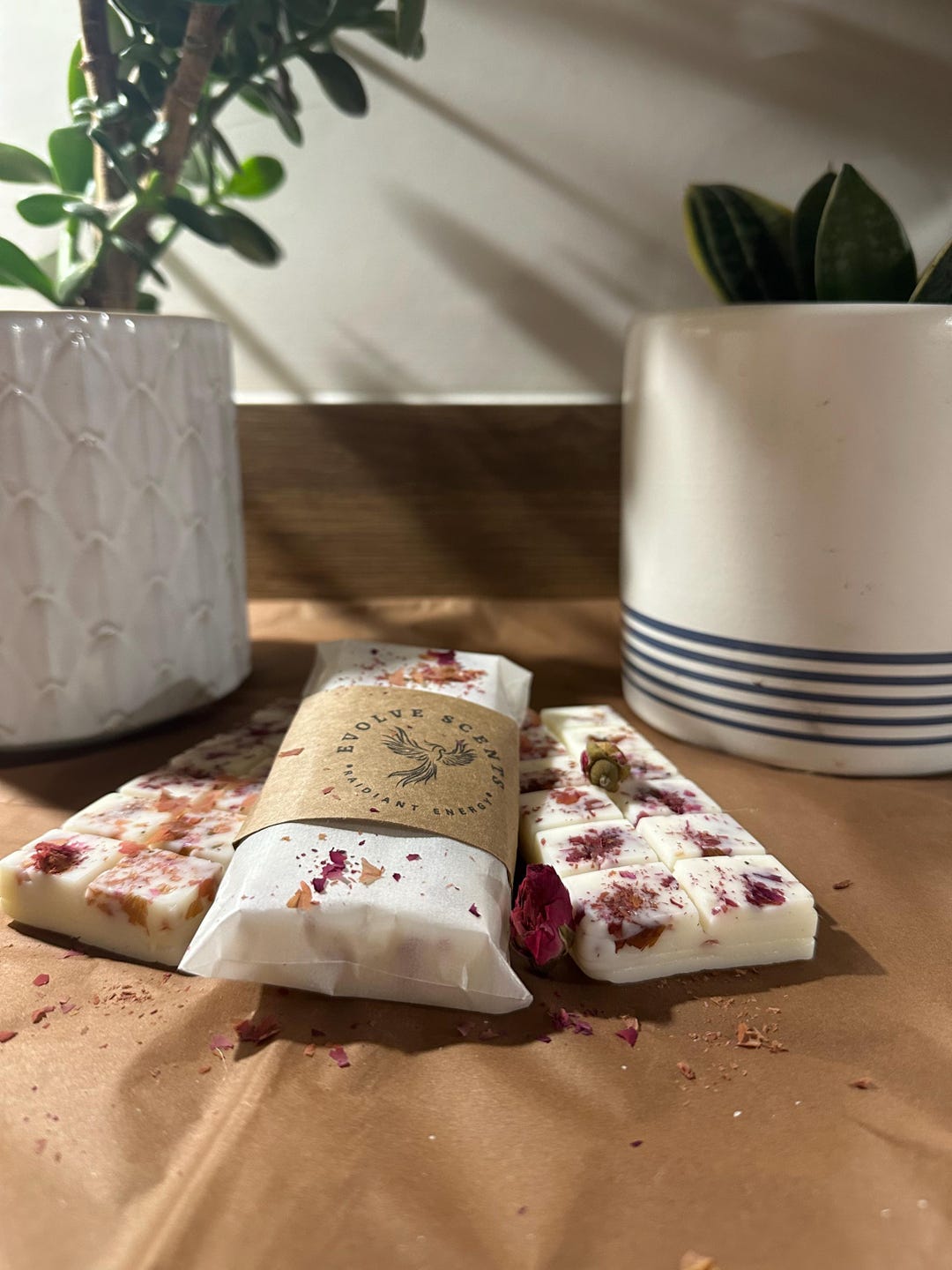 Soy Wax Melt Bar: Lemongrass Ginger, Fresh Linen, Smoked Wood Vanilla ...