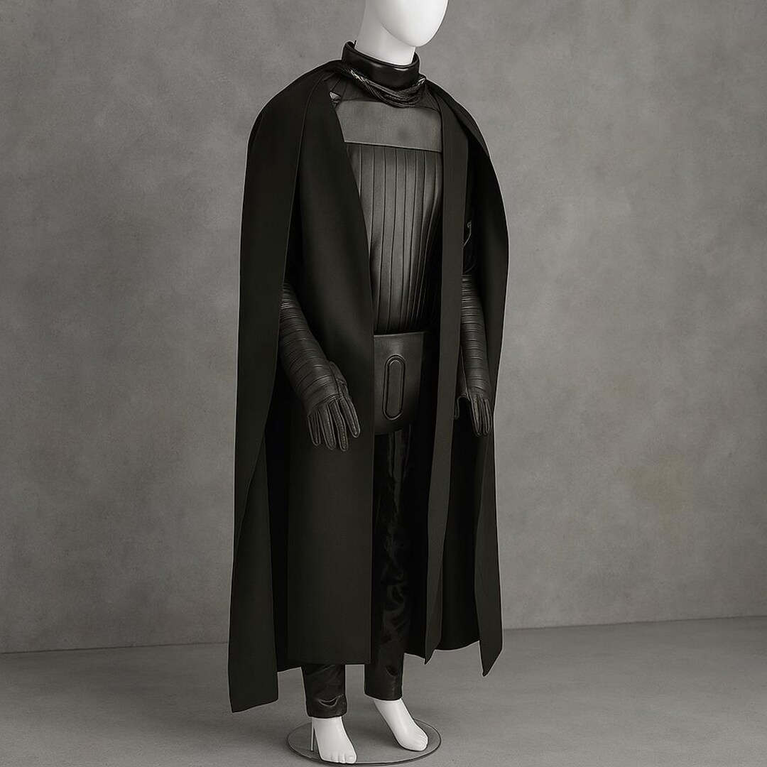 Darth Vader Cosplay Costume: Sith Lord Outfit With Cape & Gloves - Etsy