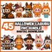 45 Retro Halloween Labubu Png Clipart, Horror Labubu Png, Cute Spooky ...