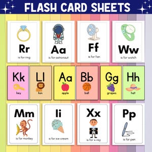 Preschool Learning Bundle: Alphabet, Numbers, and More (digital ...