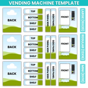 Editable Vending Machine Template: 1000+ Wallpapers, Canva, Cricut ...