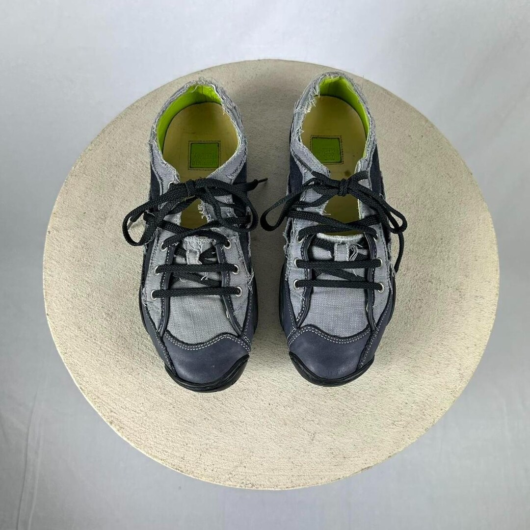 Marithe Francois Girbaud Open Ballet Flat Shoes / Trainers, Leather ...