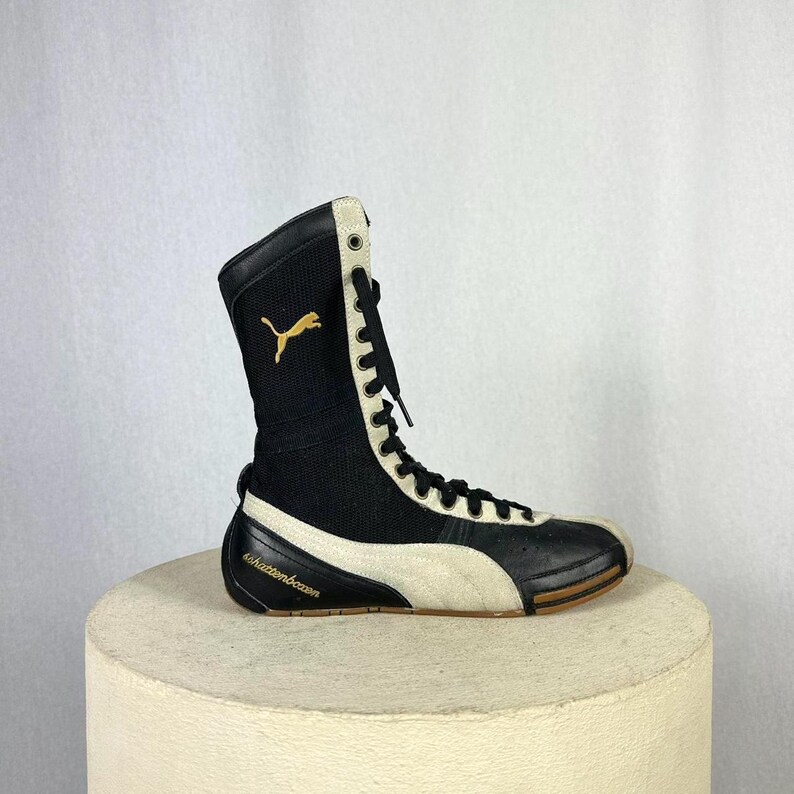 Puma Lacing Boxing / Wrestling Boots - Etsy