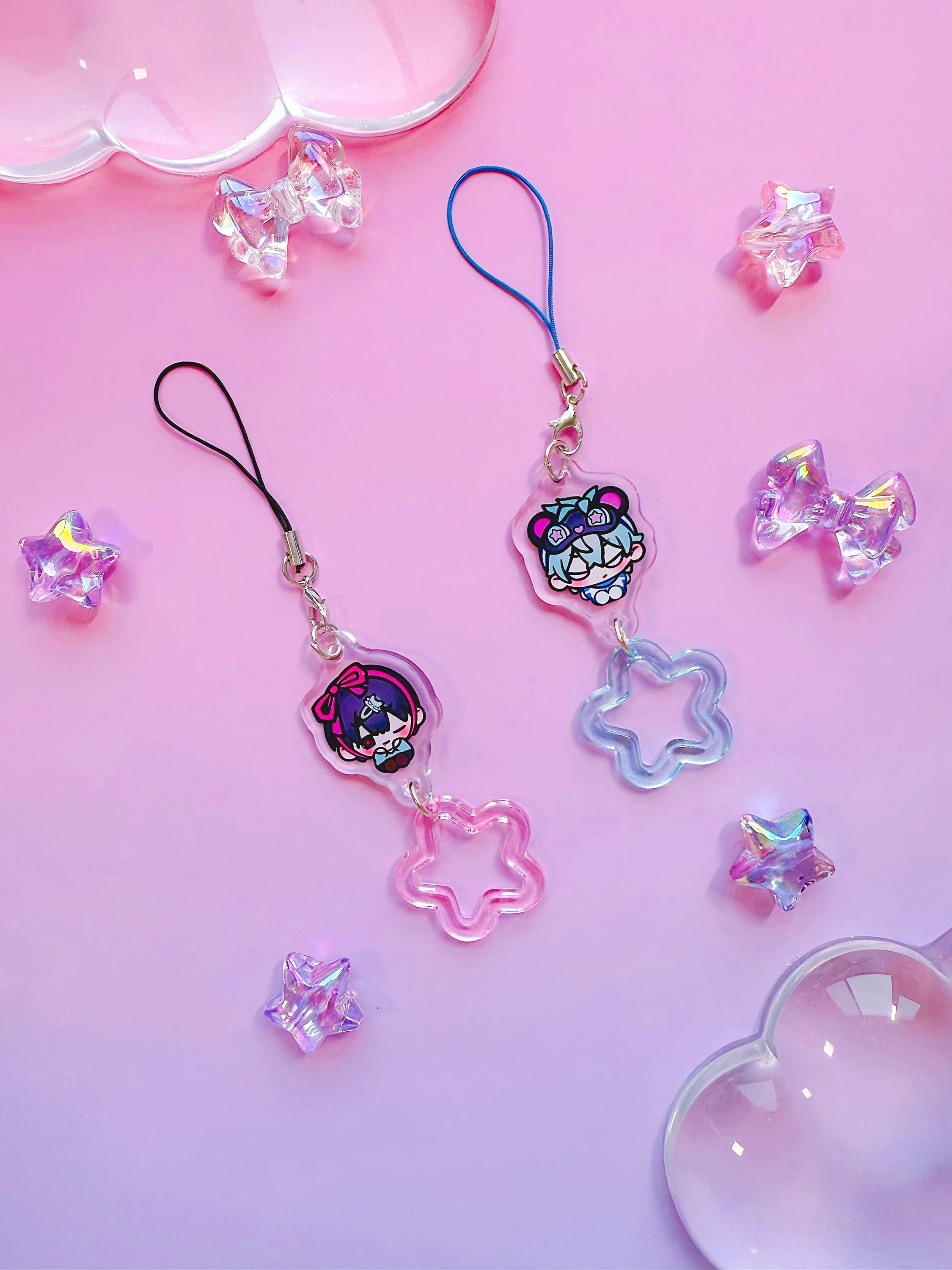 RESTOCKED Alien Stage Phone Charm Keychain Strap With Free Holographic ...