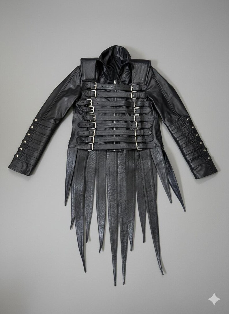 Batman Who Laughs Cosplay Jacket | Black Leather Superhero Coat With ...