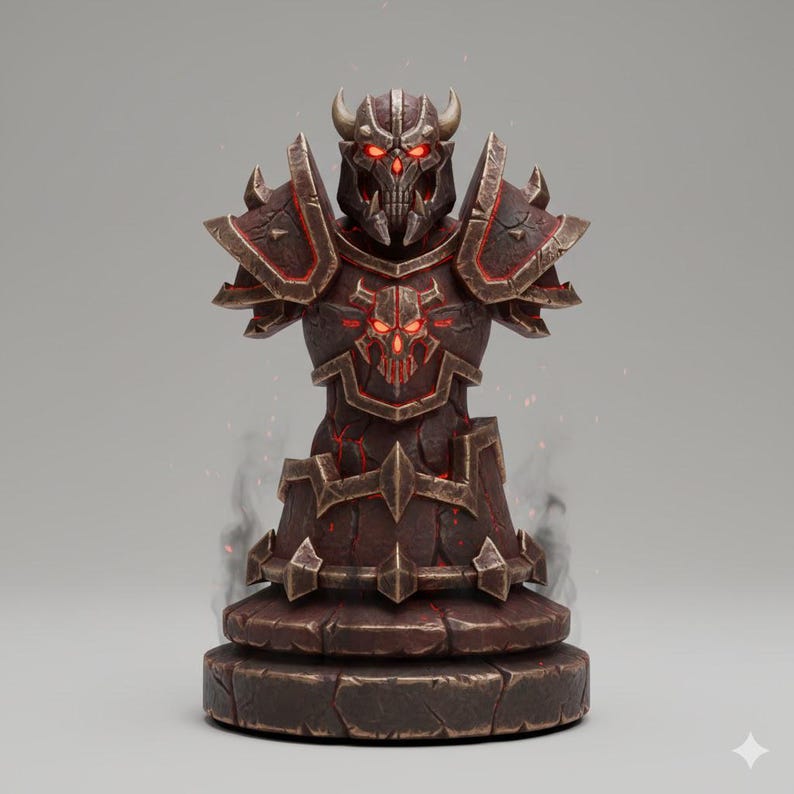 Chess in the Horde Design of Warcraft - Etsy