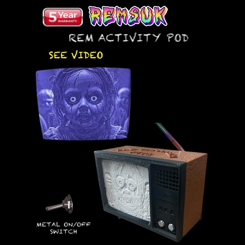 Rem Ghost Hunting Equipment Pod With Amazing Visual Effects Paranormal ...