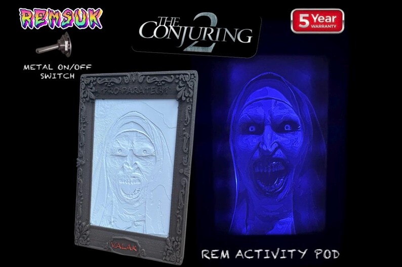 Valak REM Activity Pod: Conjuring 2 Paranormal Detector Ghost Hunting ...
