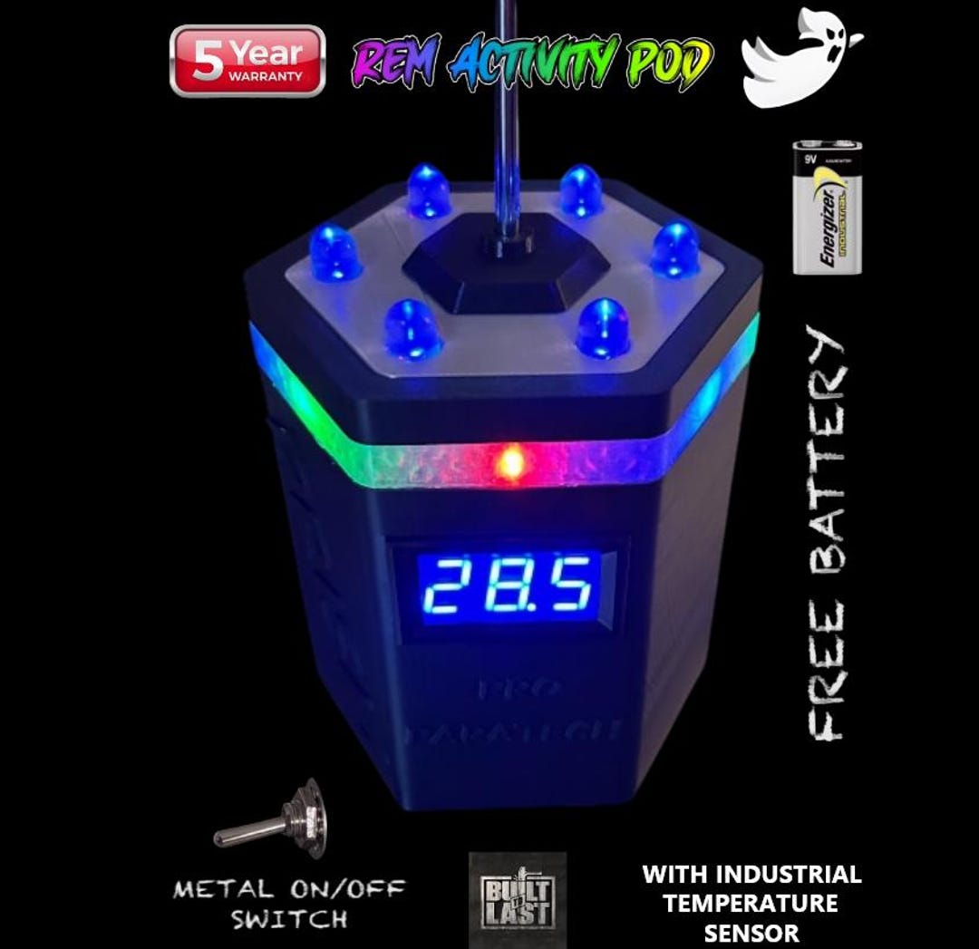 REM Activity Pod With Temp Sensor: Paranormal Ghost Hunting Equipment ...