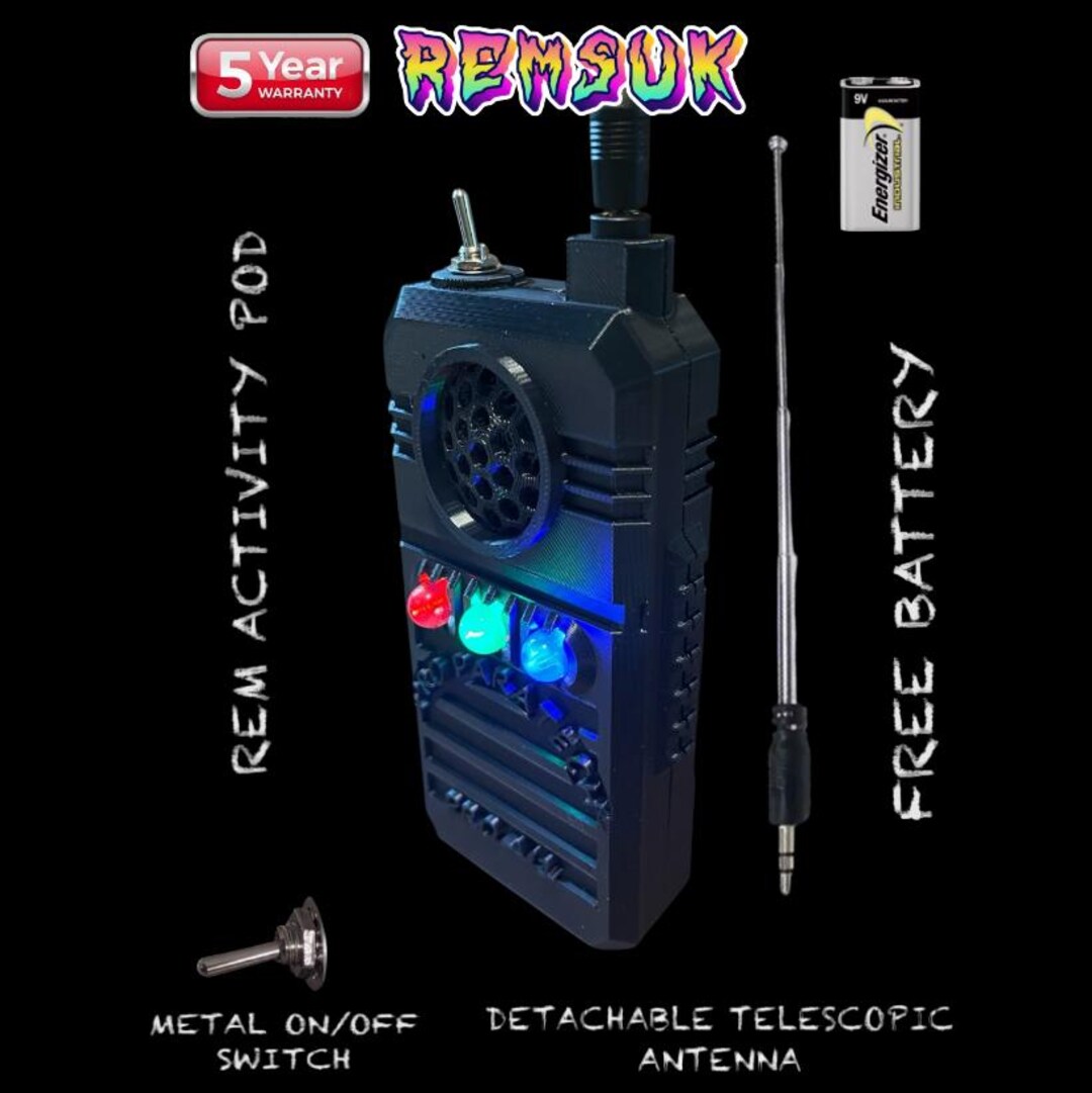 REM Activity Pod: Detachable Antenna, Ghost Hunting Equipment ...