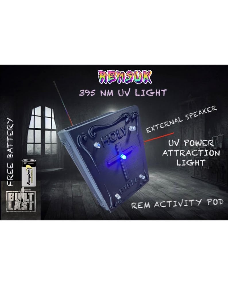 REM Activity Pod Bible Spirit Attraction, Paranormal Investigation Ghost Hunting Equipment ...