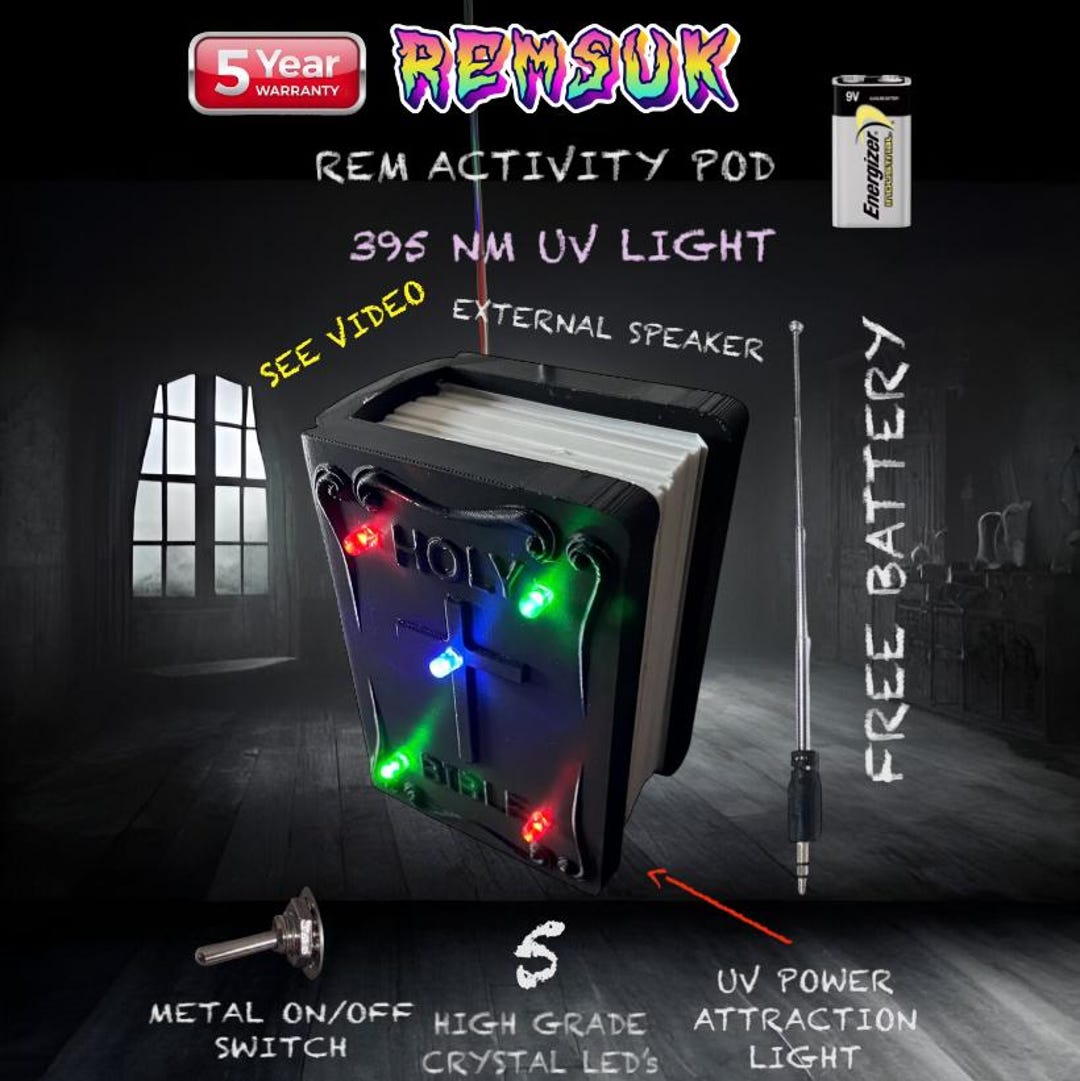 REM Activity Pod Bible Spirit Attraction, Paranormal Investigation ...