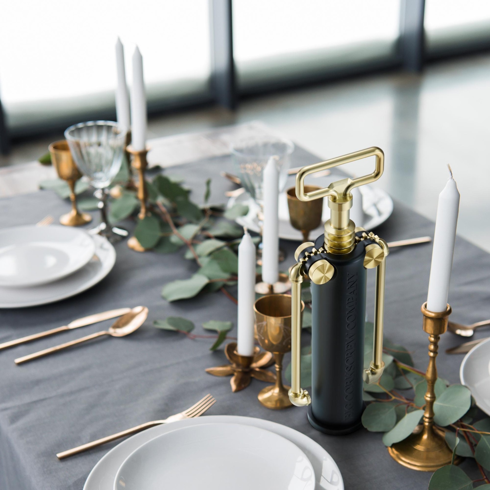 Big Giant Corkscrew. Wine Opener. Sommelier Tool. Bar Accessory ...