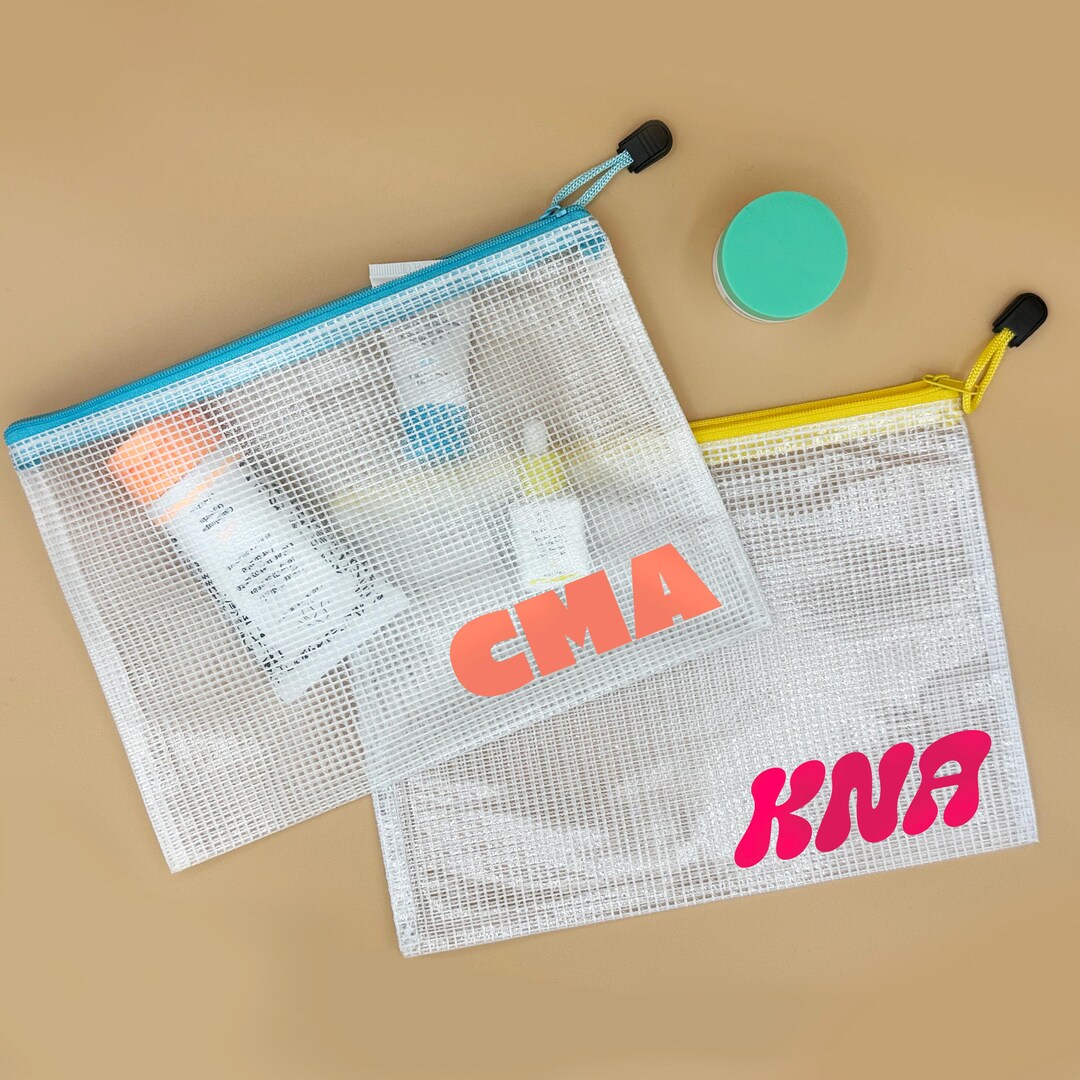 Personalized Sunscreen Bag, SPF Bag, Sunscreen Storage Bag, Custom ...