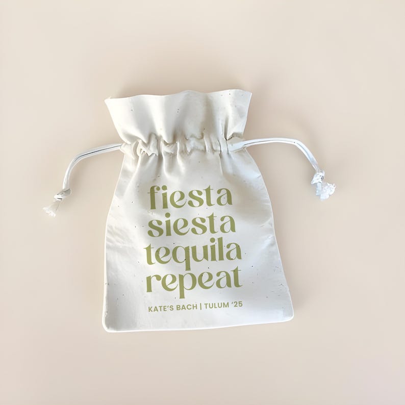 Fiesta Siesta Tequila Repeat: Custom Mexico Bachelorette Hangover Kit ...