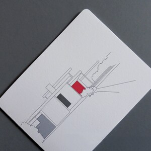 Modern Architecture Notecards - Etsy