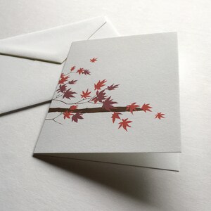 Japanese Maple Boxed Note Cards - Etsy