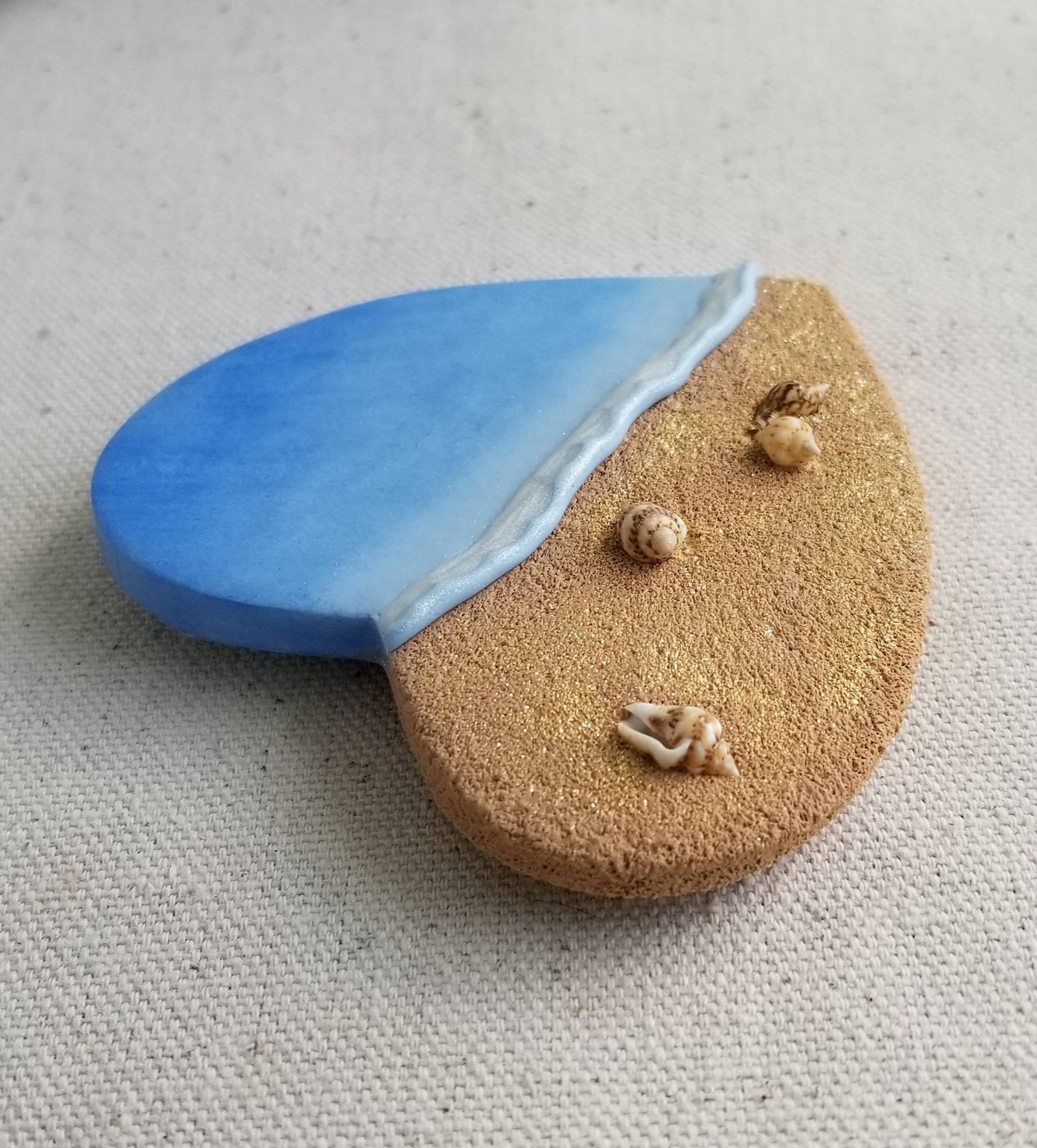 Shells on the Beach Refrigerator Magnet - Etsy