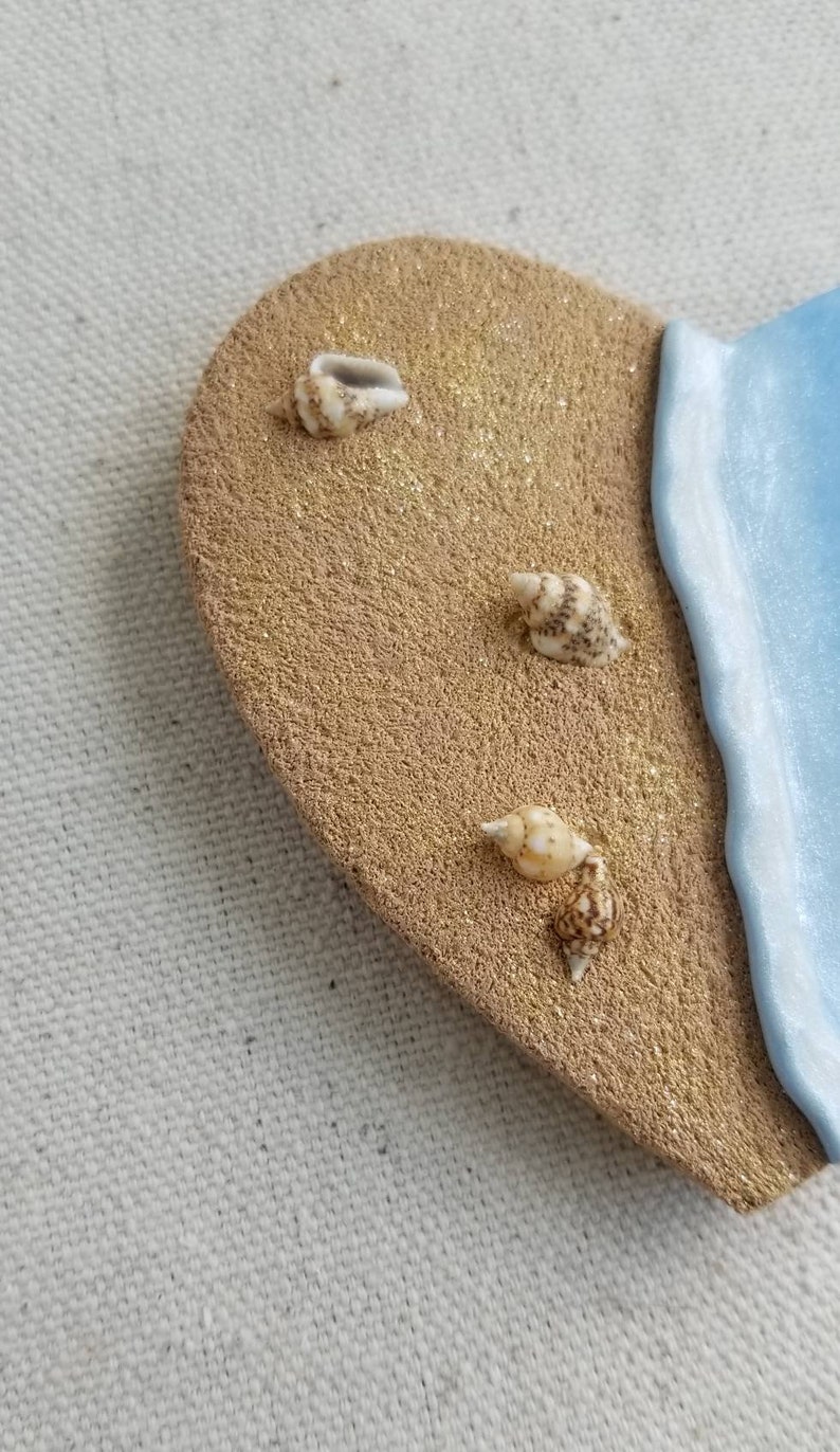 Shells on the Beach Refrigerator Magnet - Etsy