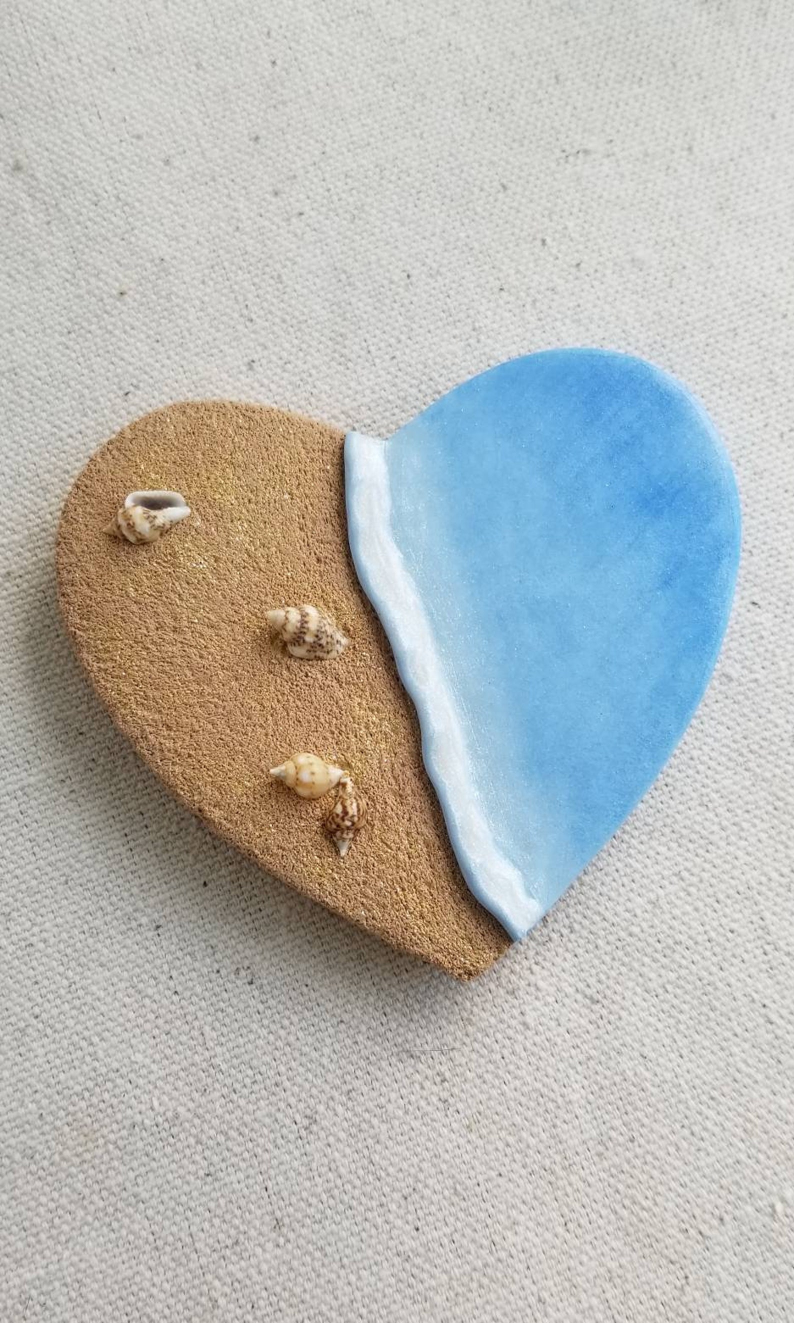 Shells on the Beach Refrigerator Magnet | Etsy