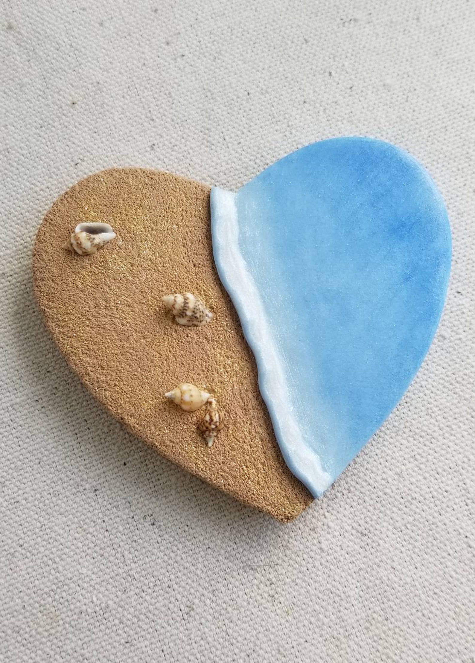 Shells on the Beach Refrigerator Magnet - Etsy
