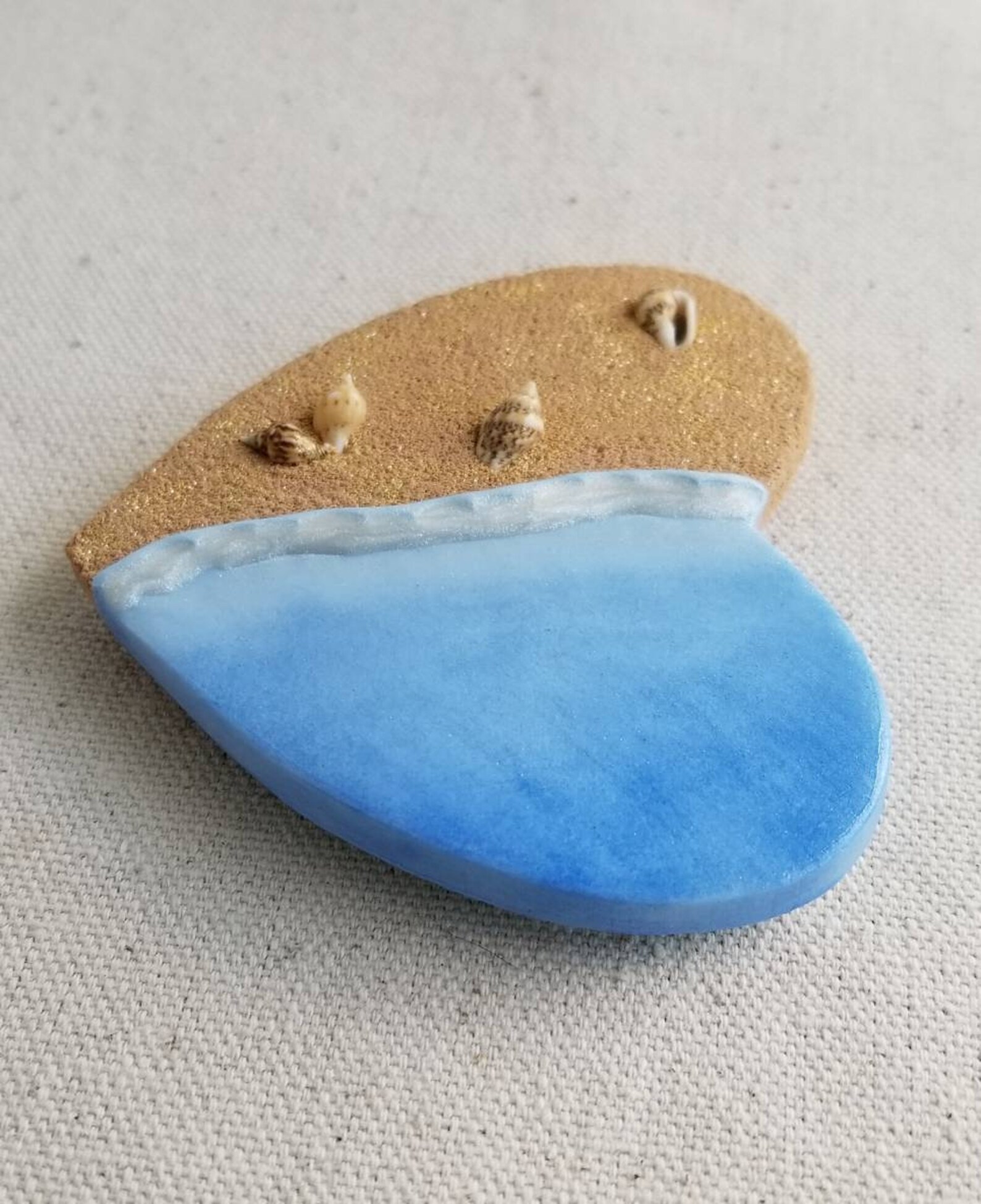 Shells on the Beach Refrigerator Magnet - Etsy