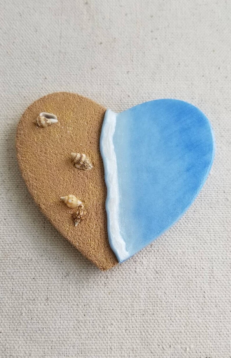 Shells on the Beach Refrigerator Magnet - Etsy