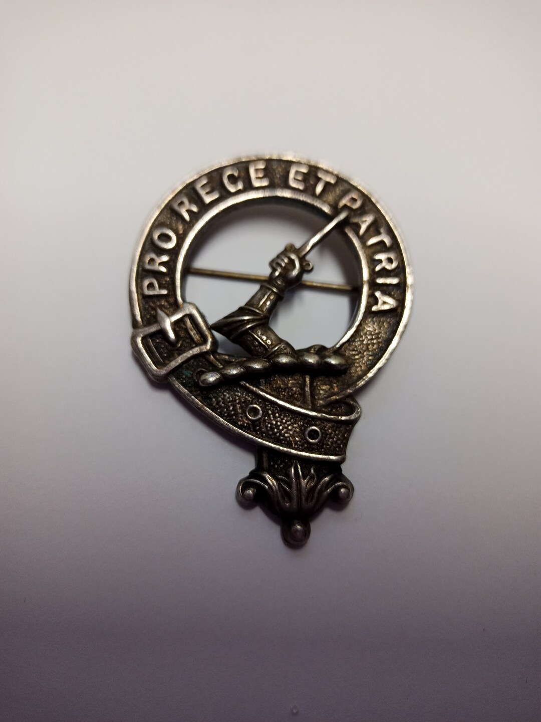 Vintage Clan Cameron Badge - Etsy