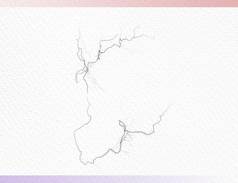 150 Procreate Lightning Bolt Stamp Brushes Electric Flash Light Effect Stamps Bold Flash Brushes ...