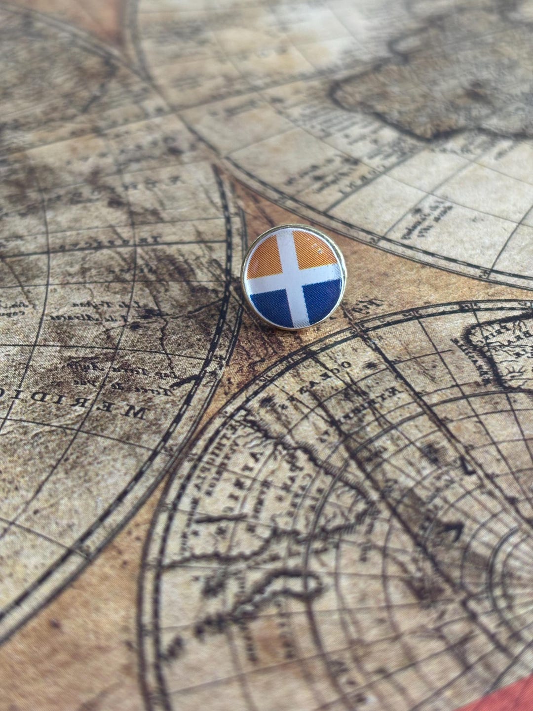 Isles of Scilly Flag Map Pin - Travel Tracker - Corkboard Pin - Enjoy ...
