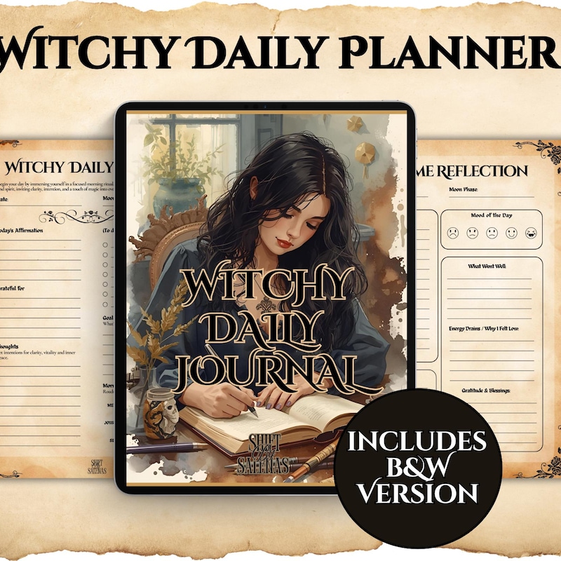 Witch Planner - Etsy