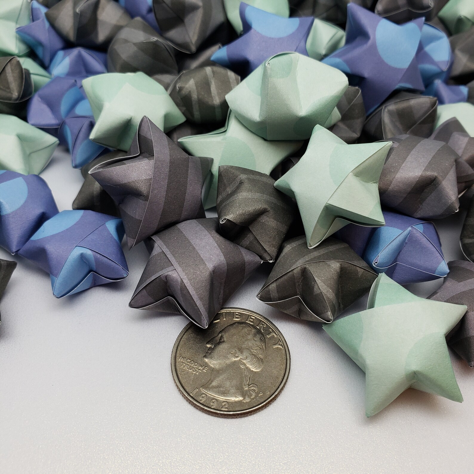50 Friendship Hand Folded Origami Wishing Stars READY TO SHIP - Etsy