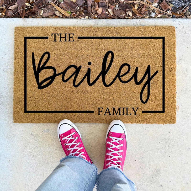 Custom Doormat - Etsy