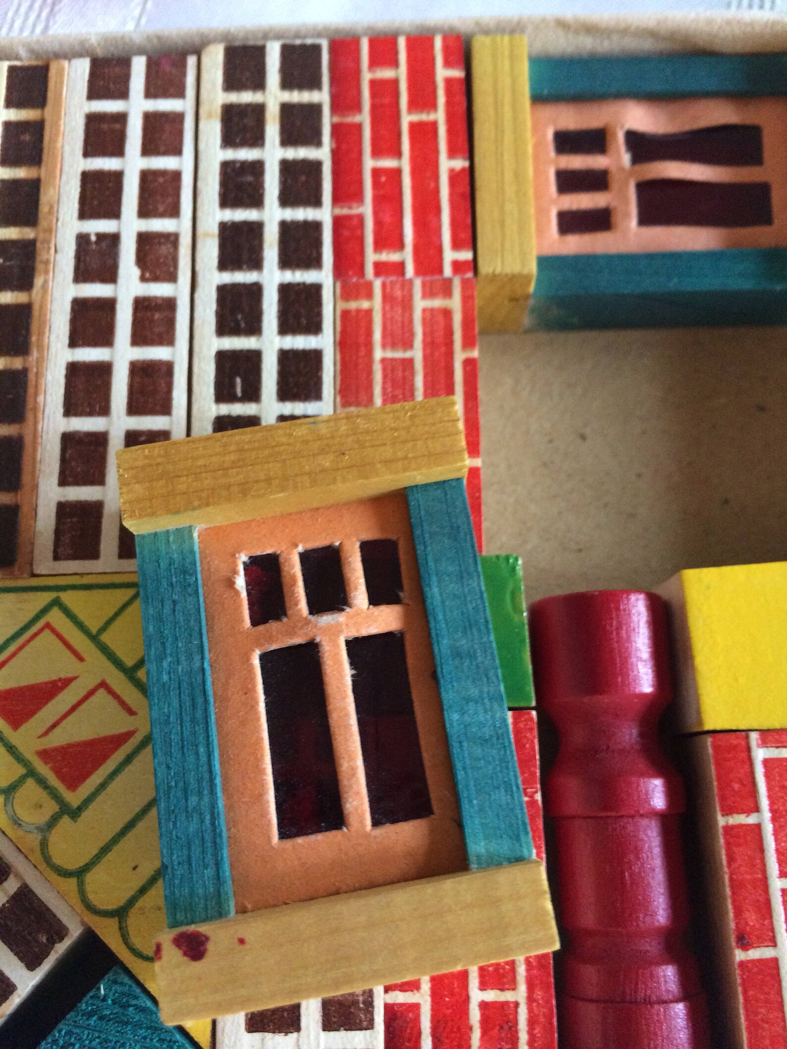The Smallest Vintage Building Blocks Set in Original Box - Etsy
